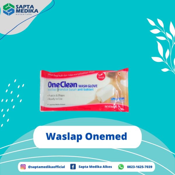 Washglove isi 4 Onemed – Sapta Medika